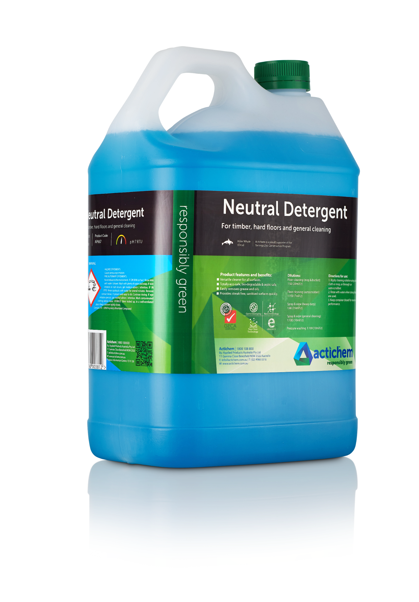 Neutral Detergent – Tasmanian Cleaner’s Specialist