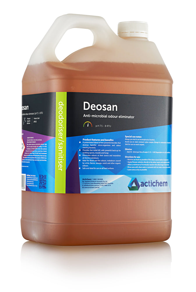 Deosan Anti-microbial Odour Neutraliser – Tasmanian Cleaner’s Specialist