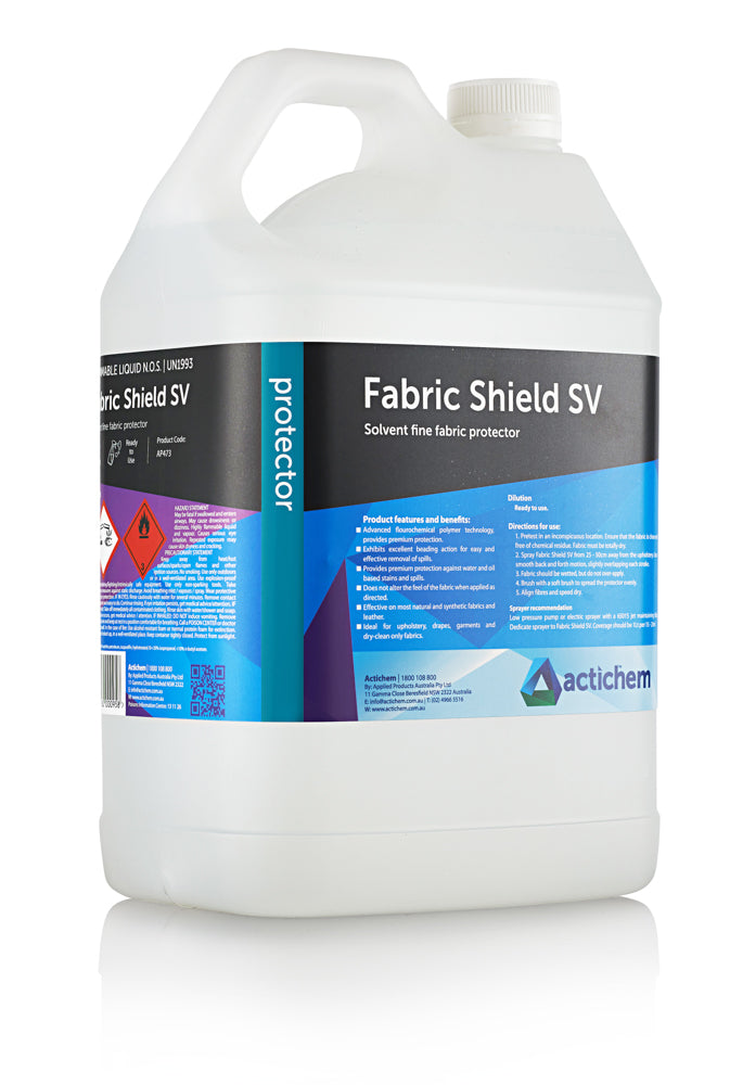 Fabric Shield SV Upholstery Protector – Tasmanian Cleaner’s Specialist