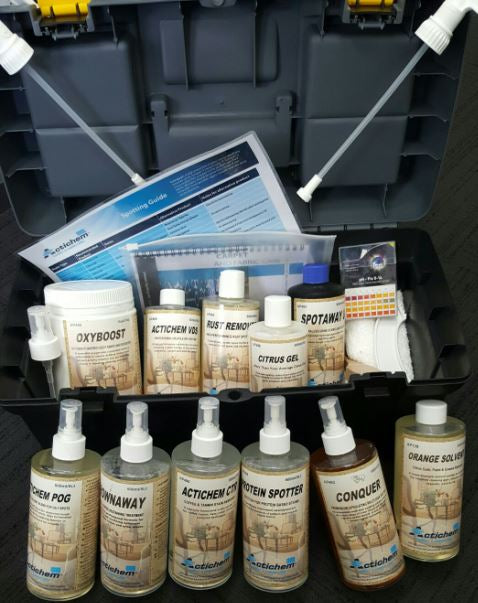 Actichem Professional Carpet Spotting Kit – Tasmanian Cleaner’s Specialist