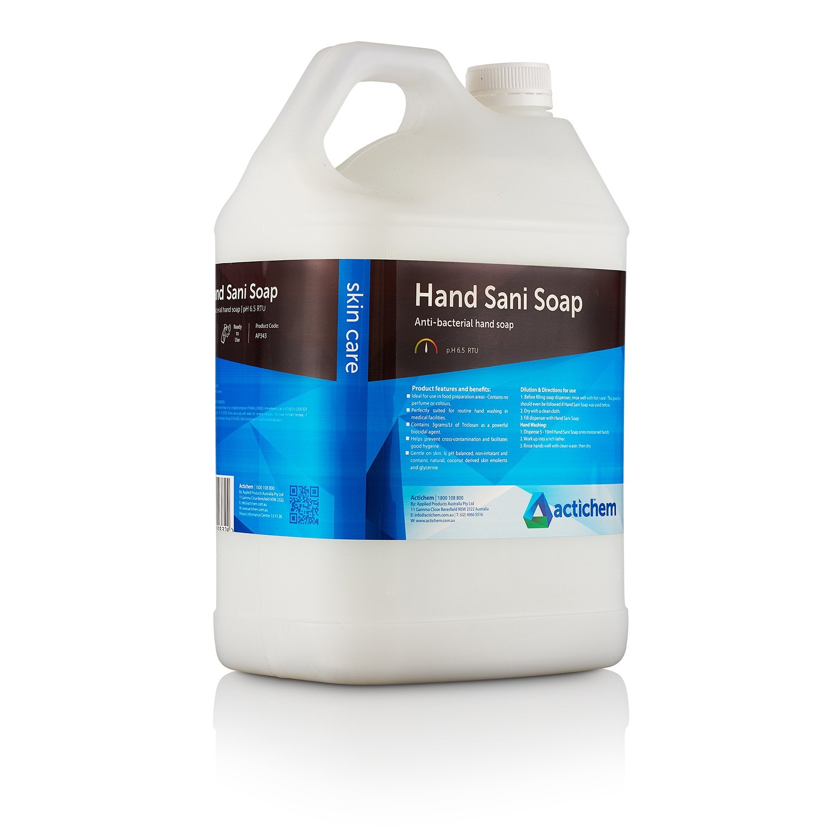 Hand Sani Soap | Hand Sanitiser – Tasmanian Cleaner’s Specialist